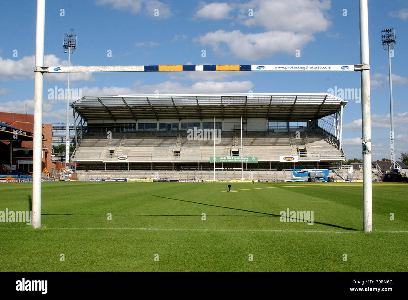 Rugby League - Headingley Carnegie Stadium. The new stand under ...