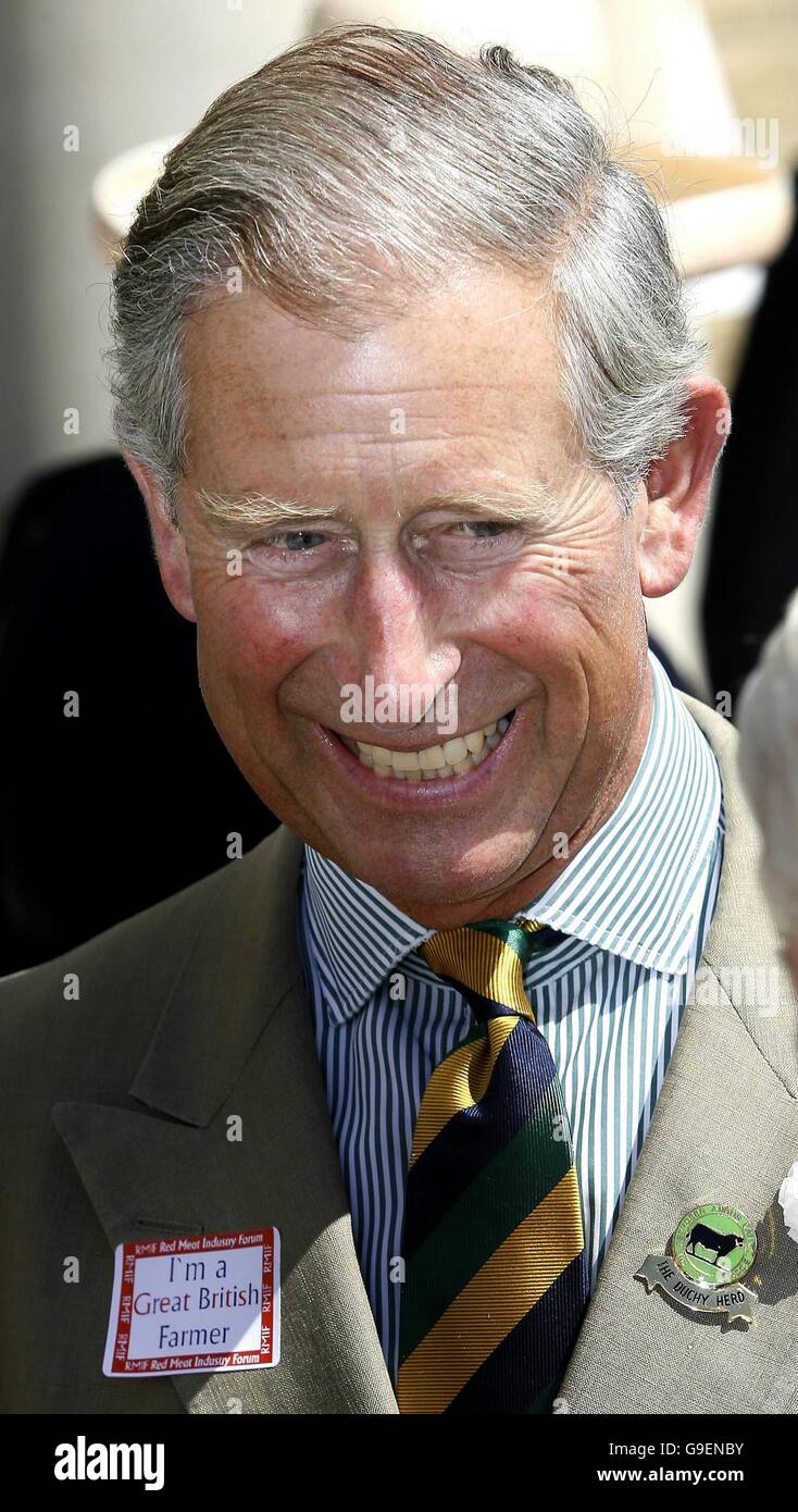 Charles and Camilla visit Great Yorkshire Show Stock Photo - Alamy