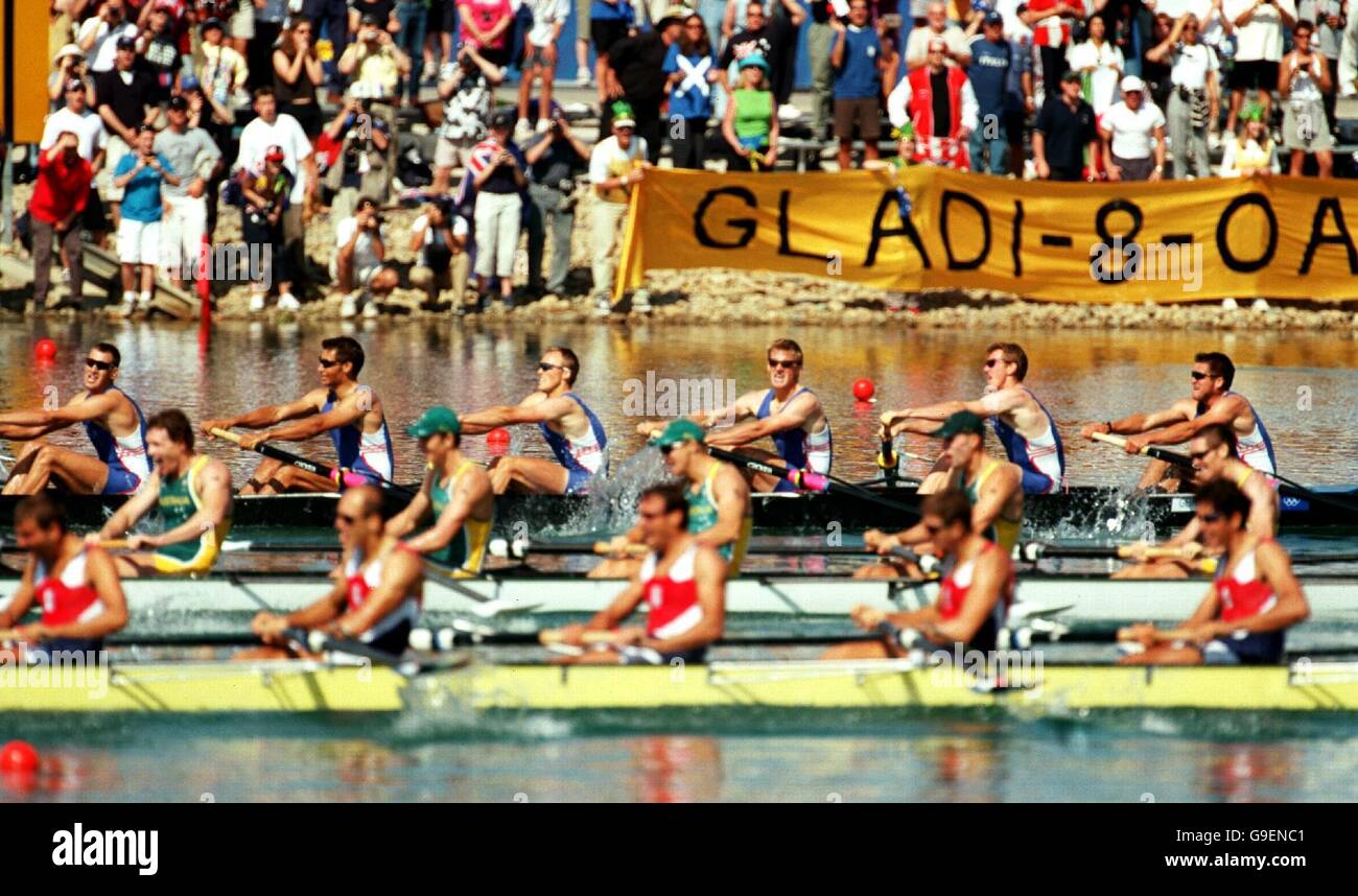 Sydney 2000 Olympics -Rowing - Men's Eight. The Great Britain Men's ...