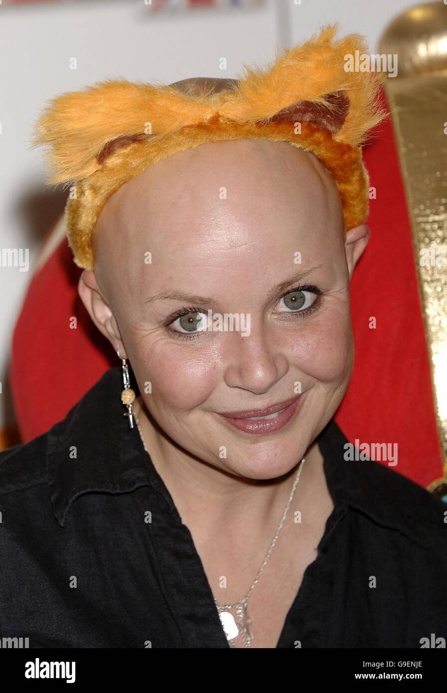 Gail Porter arrives for the premiere of Garfield 2 at the VUE cinema in ...