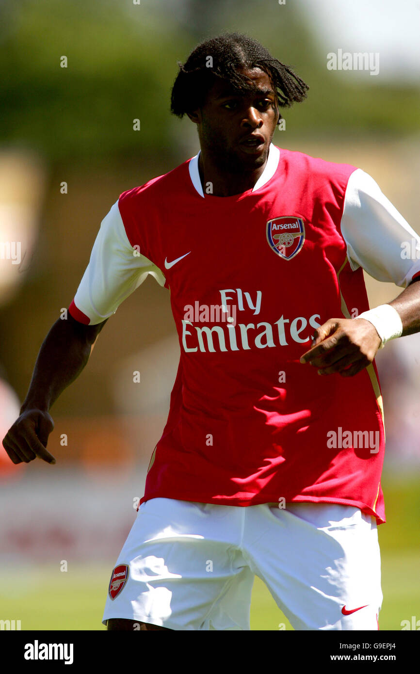 Soccer - Friendly - Barnet v Arsenal - Underhill Stadium Stock Photo ...