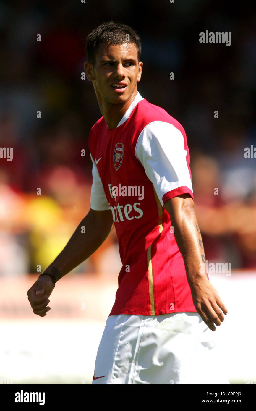Soccer - Friendly - Barnet v Arsenal - Underhill Stadium Stock Photo ...