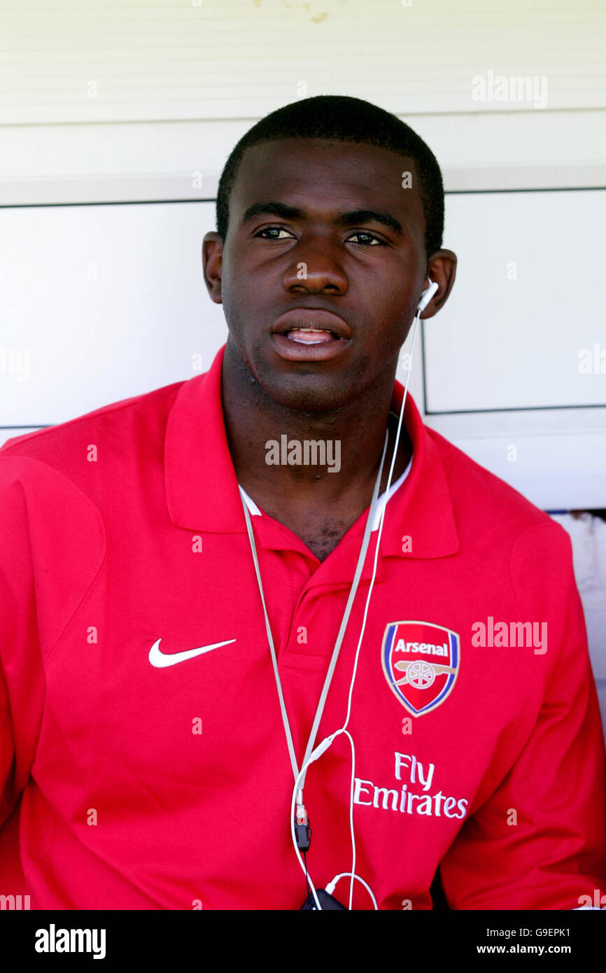 Soccer - Friendly - Barnet v Arsenal - Underhill Stadium Stock Photo ...