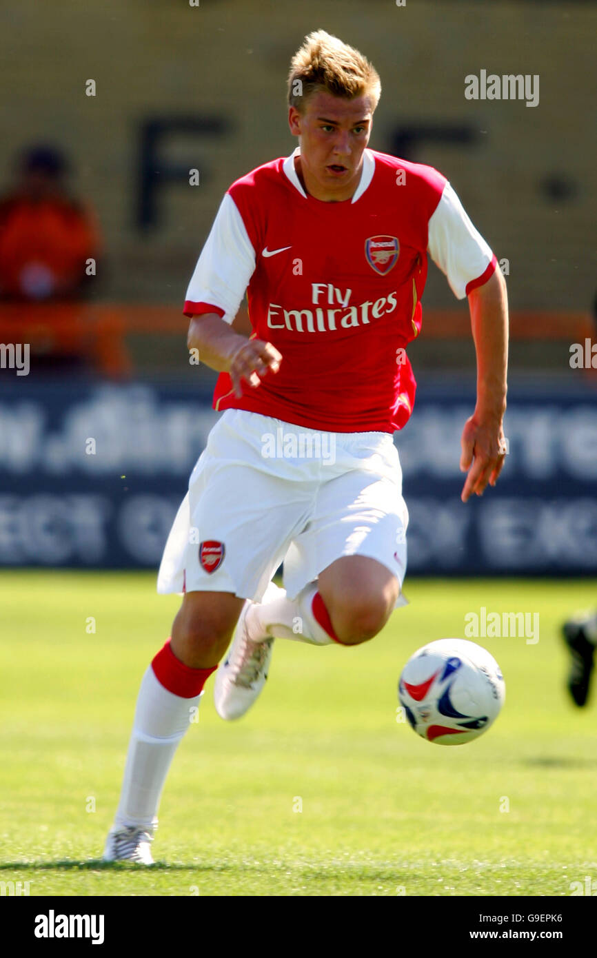 Soccer - Friendly - Barnet v Arsenal - Underhill Stadium Stock Photo ...