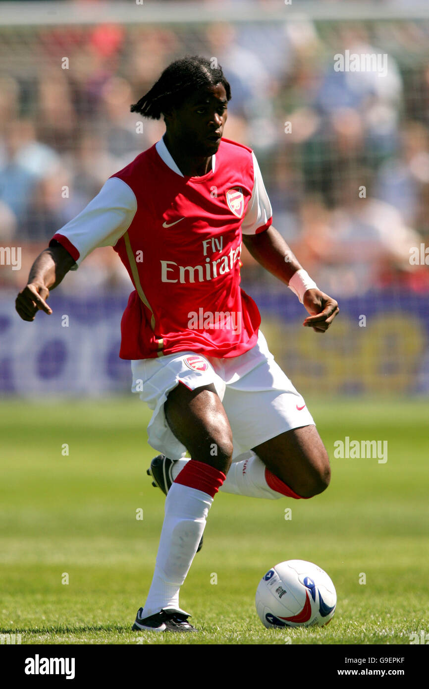 Soccer - Friendly - Barnet v Arsenal - Underhill Stadium Stock Photo ...