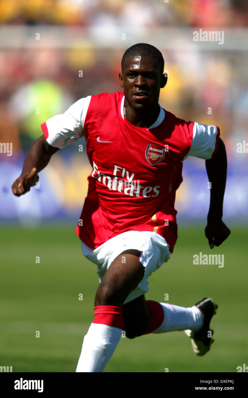 Soccer - Friendly - Barnet v Arsenal - Underhill Stadium Stock Photo ...