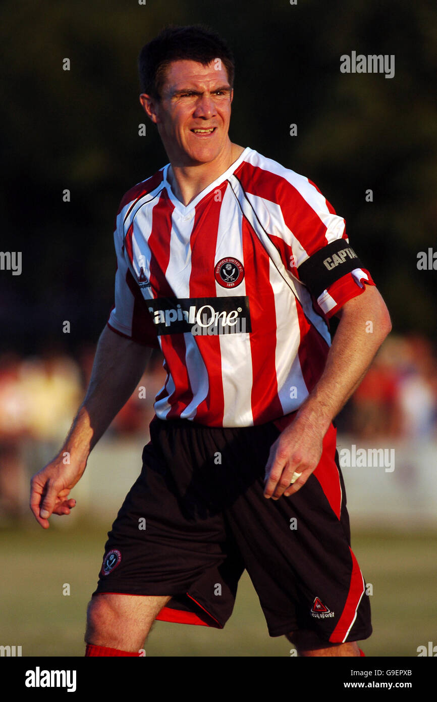 Soccer friendly worksop town sheffield hi-res stock photography and ...