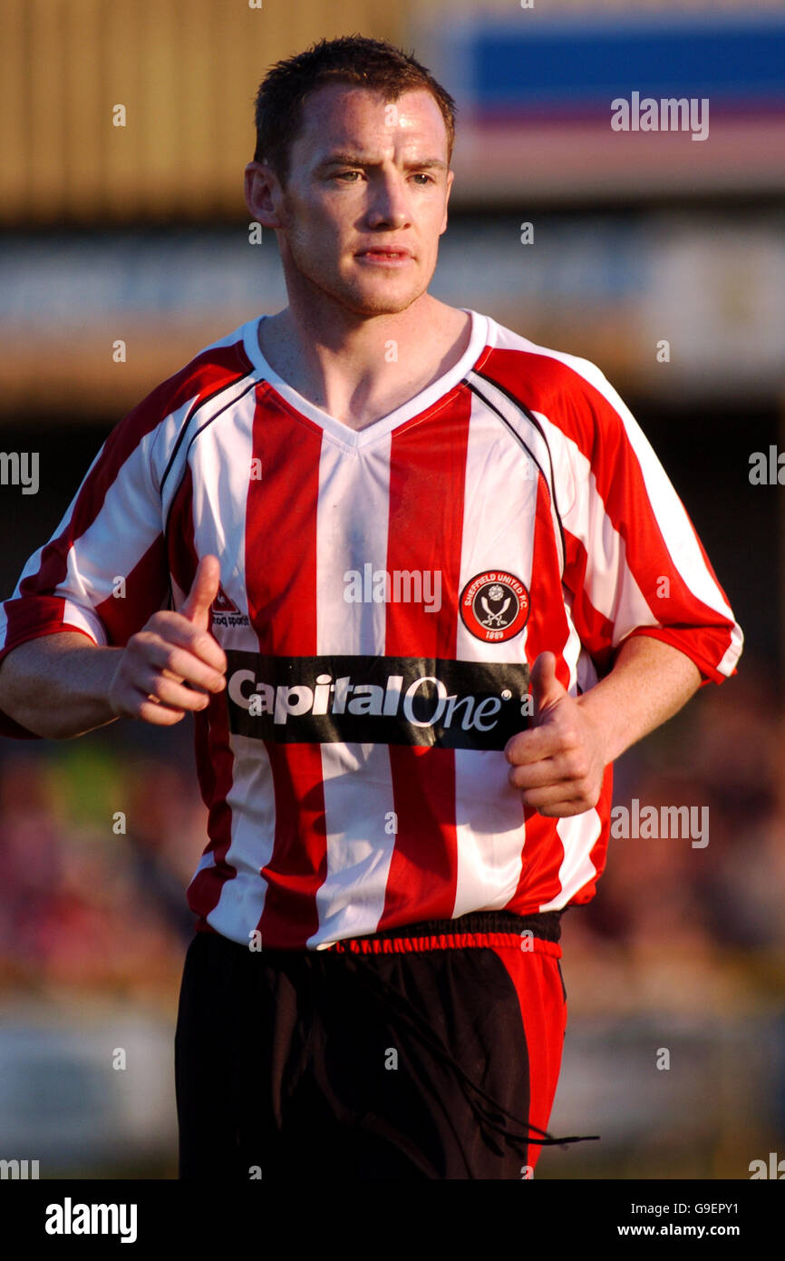 Soccer friendly worksop town sheffield hi-res stock photography and ...