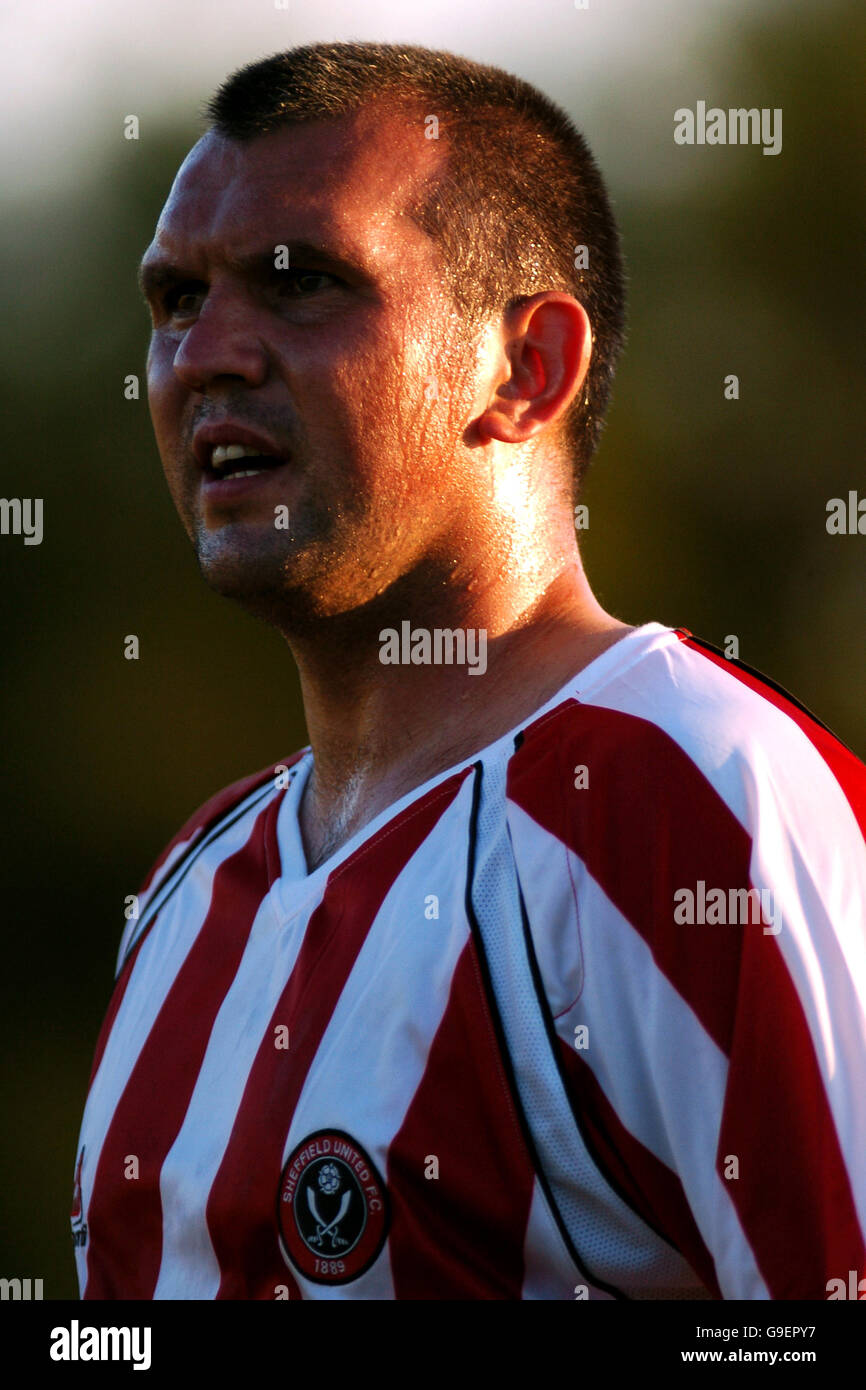 Soccer friendly worksop town sheffield hi-res stock photography and ...