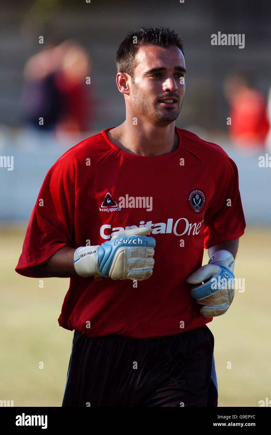 Soccer friendly worksop town sheffield hi-res stock photography and ...