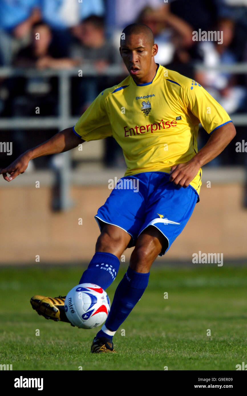 Soccer - Friendly - Bamber Bridge v Preston North End - Irongate Ground ...
