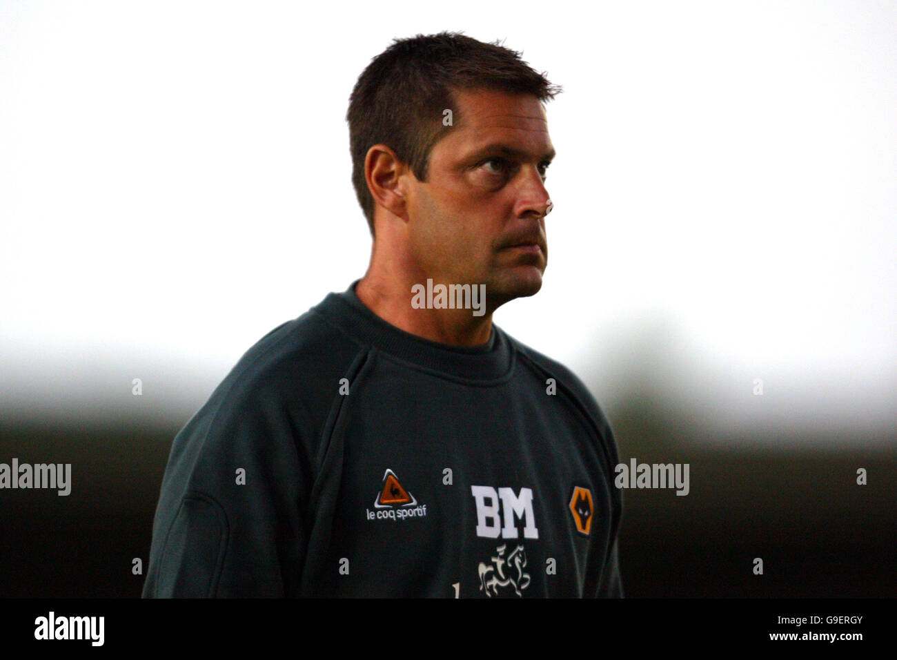 Wolverhampton wanderers goalkeeping coach bobby mimms hi-res stock ...