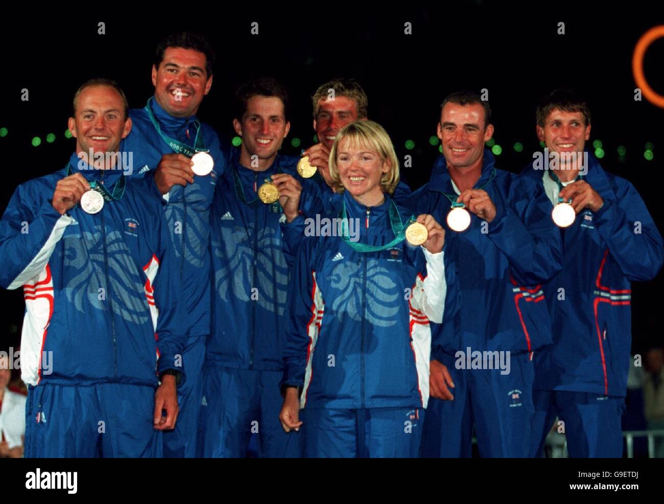 Sydney 2000 Olympics - Sailing - Medal Presentation Stock Photo - Alamy