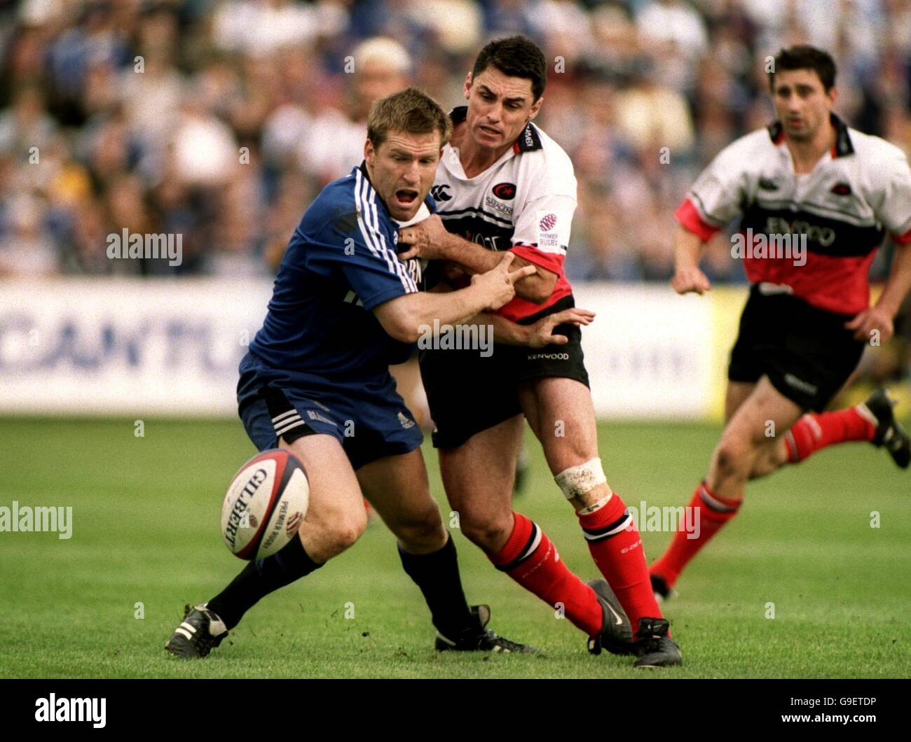 Rugby union zurich premiership one bath v saracens hi-res stock ...