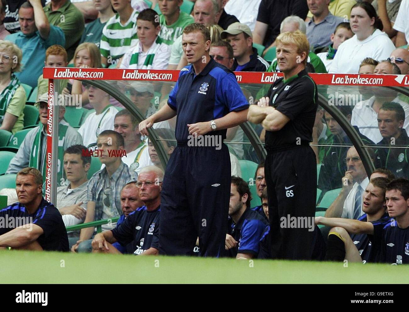 Soccer - Friendly - Celtic v Everton - Celtic Park - Glasgow Stock ...