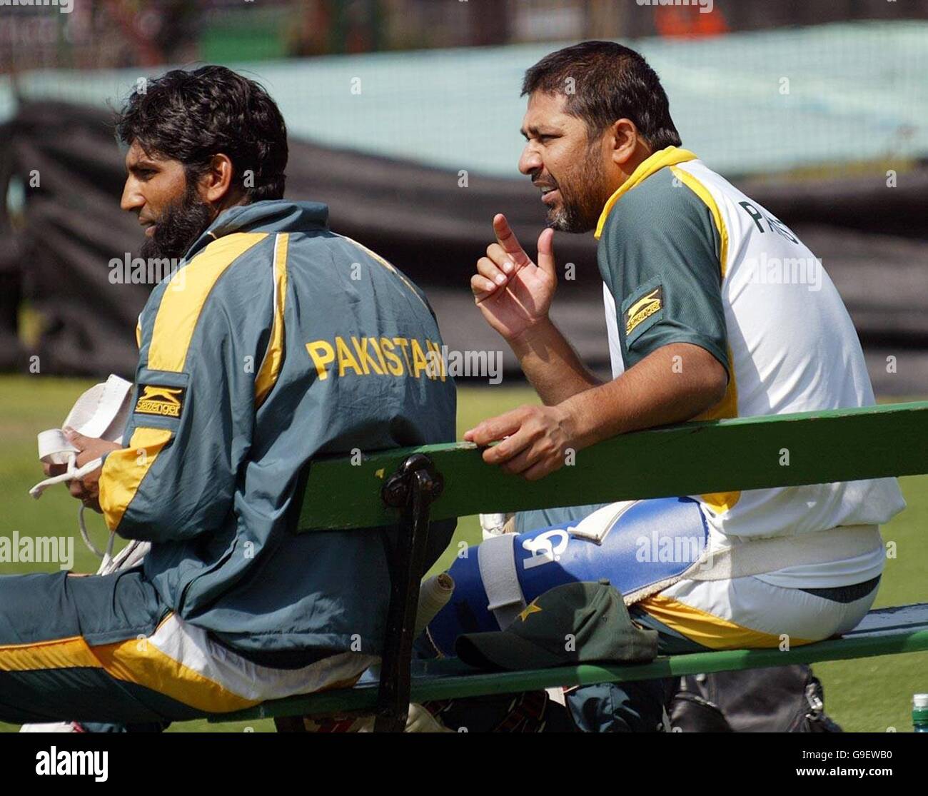CRICKET - Pakistan practice session - Old Trafford Stock Photo - Alamy