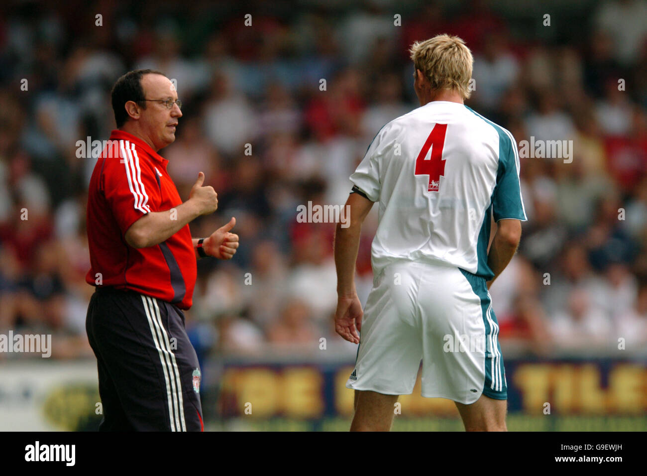 Soccer - Friendly - Crewe Alexandra v Liverpool - Gresty Road Stock ...