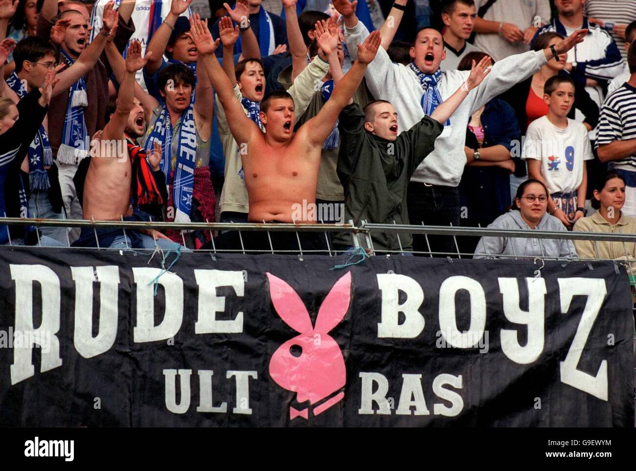 The rude boyz ultras hi-res stock photography and images - Alamy