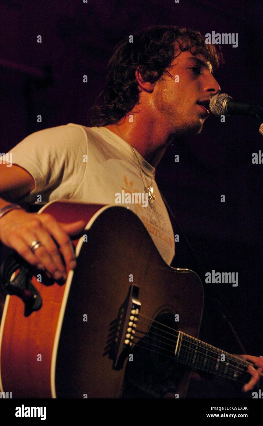 British singer-songwriter James Morrison performs at Bush Hall in west ...