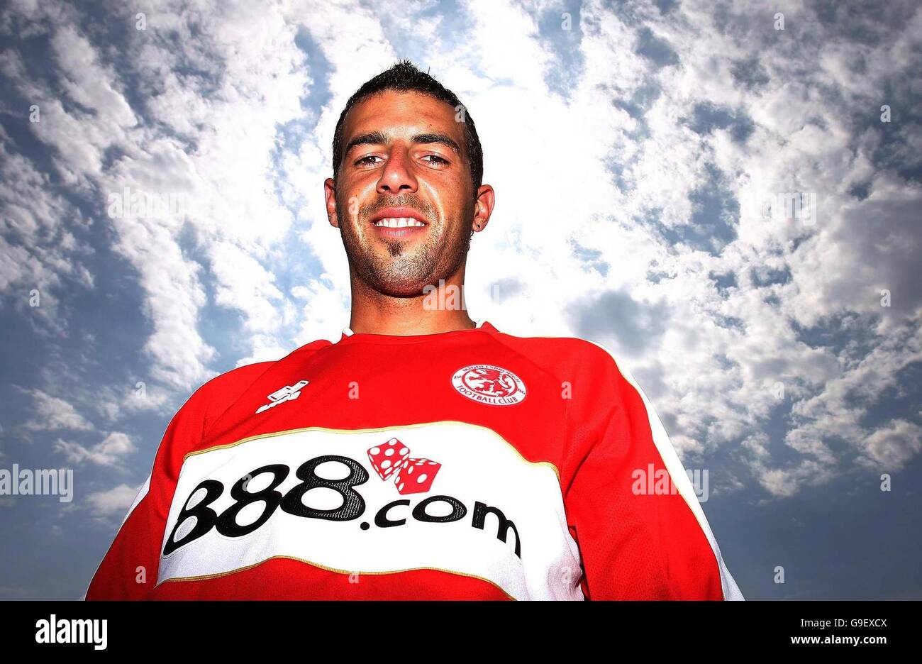 Soccer - Julio Arca signs for Middlesbrough - Hurworth training ground ...