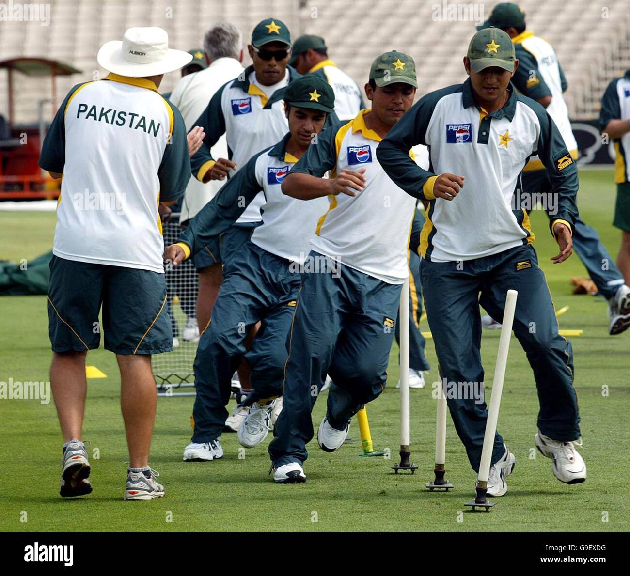 CRICKET - Pakistan practice session - Old Trafford Stock Photo - Alamy