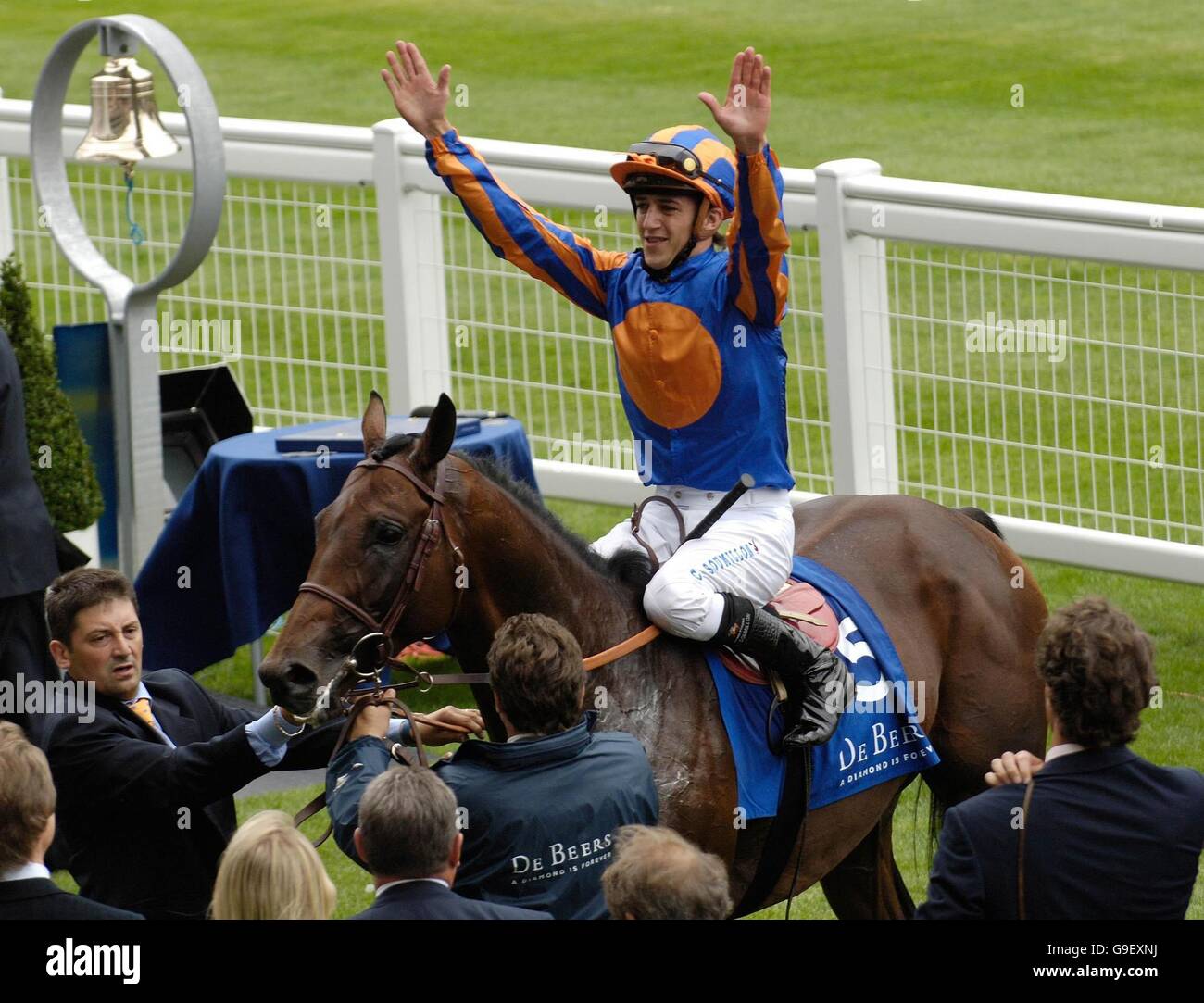 Racing - Diamond Weekend - Ascot.. Jockey Christophe Soumillon ...
