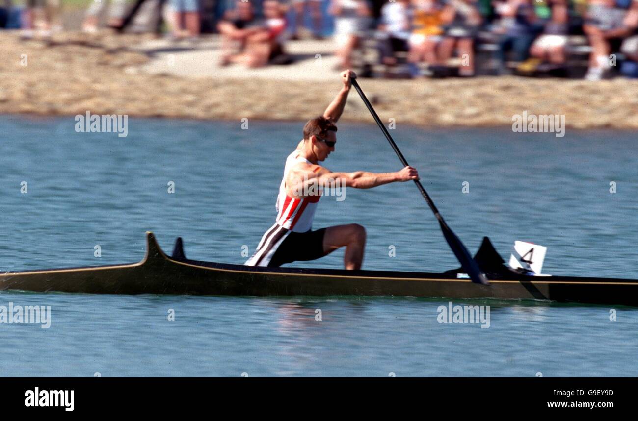 Sydney 2000 Olympic Games - Canoeing - Men's K1 1000m - Final Stock ...