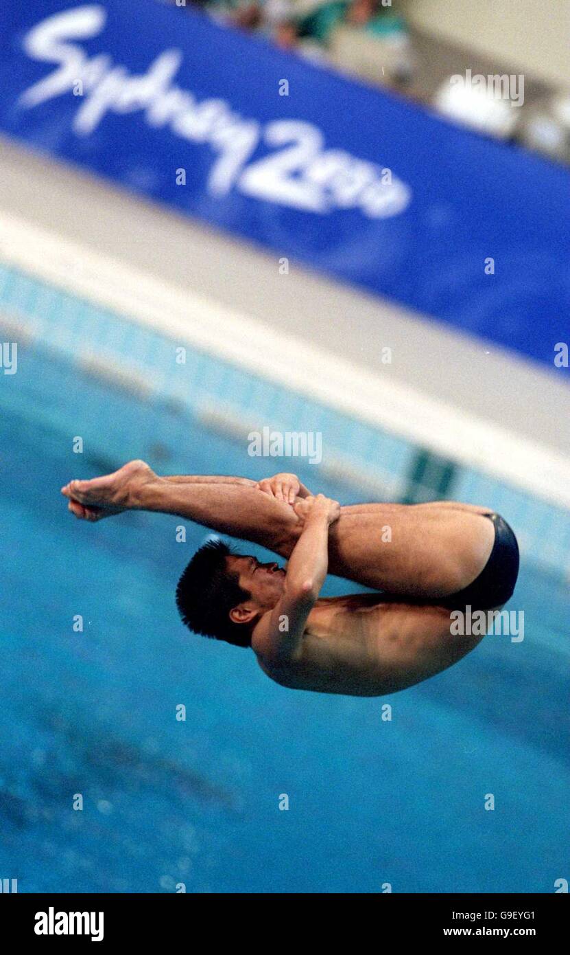 Sydney 2000 Olympic Games - Diving - Men's 3m Springboard Stock Photo ...