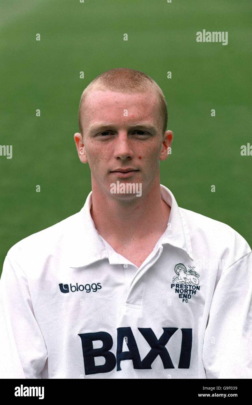 Soccer nationwide league division one preston photocall hi-res stock ...