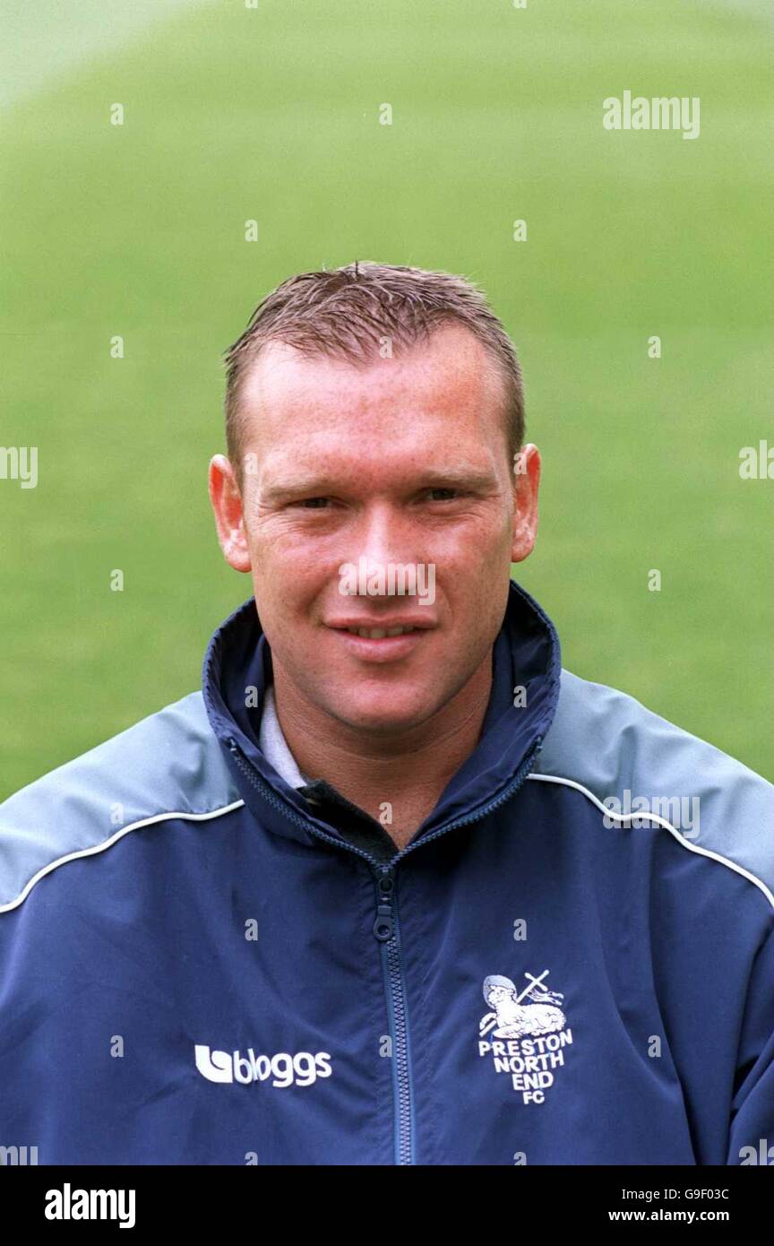 Soccer nationwide league division one preston photocall hi-res stock ...