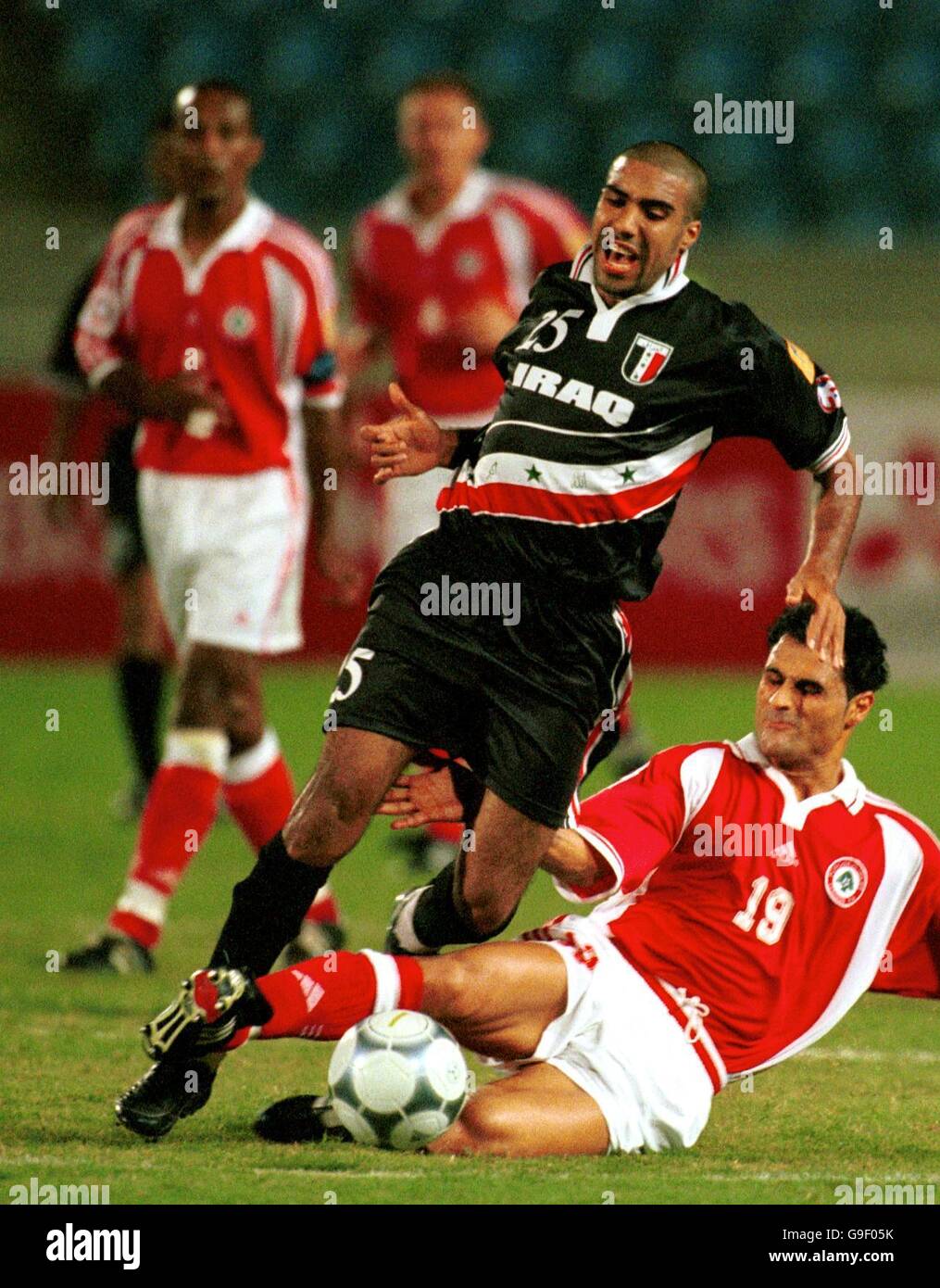 Soccer - Asian Cup 2000 - Group A - Lebanon v Iraq Stock Photo - Alamy