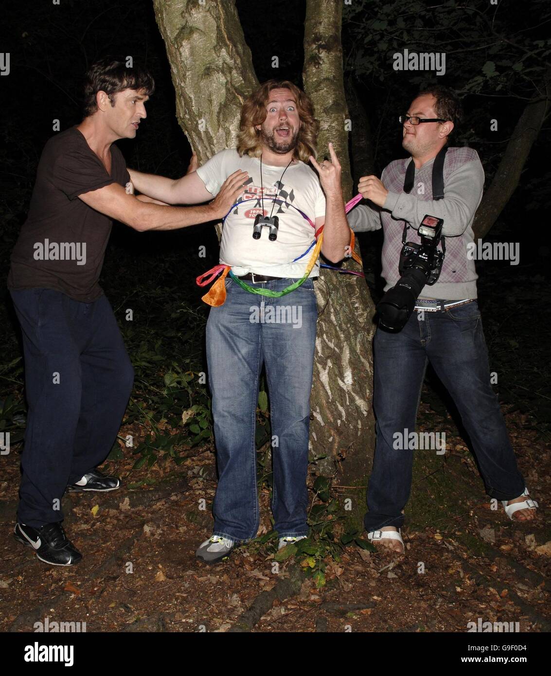 Rupert Everett filming the Friday Night Project Stock Photo - Alamy