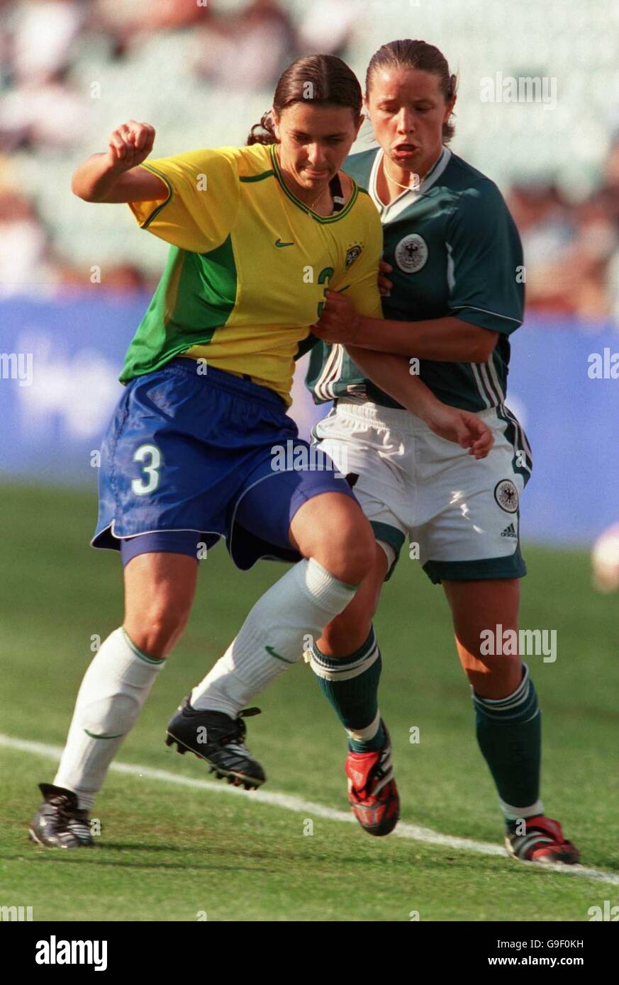 2000 olympic games soccer bronze medal match germany brazil hi-res ...