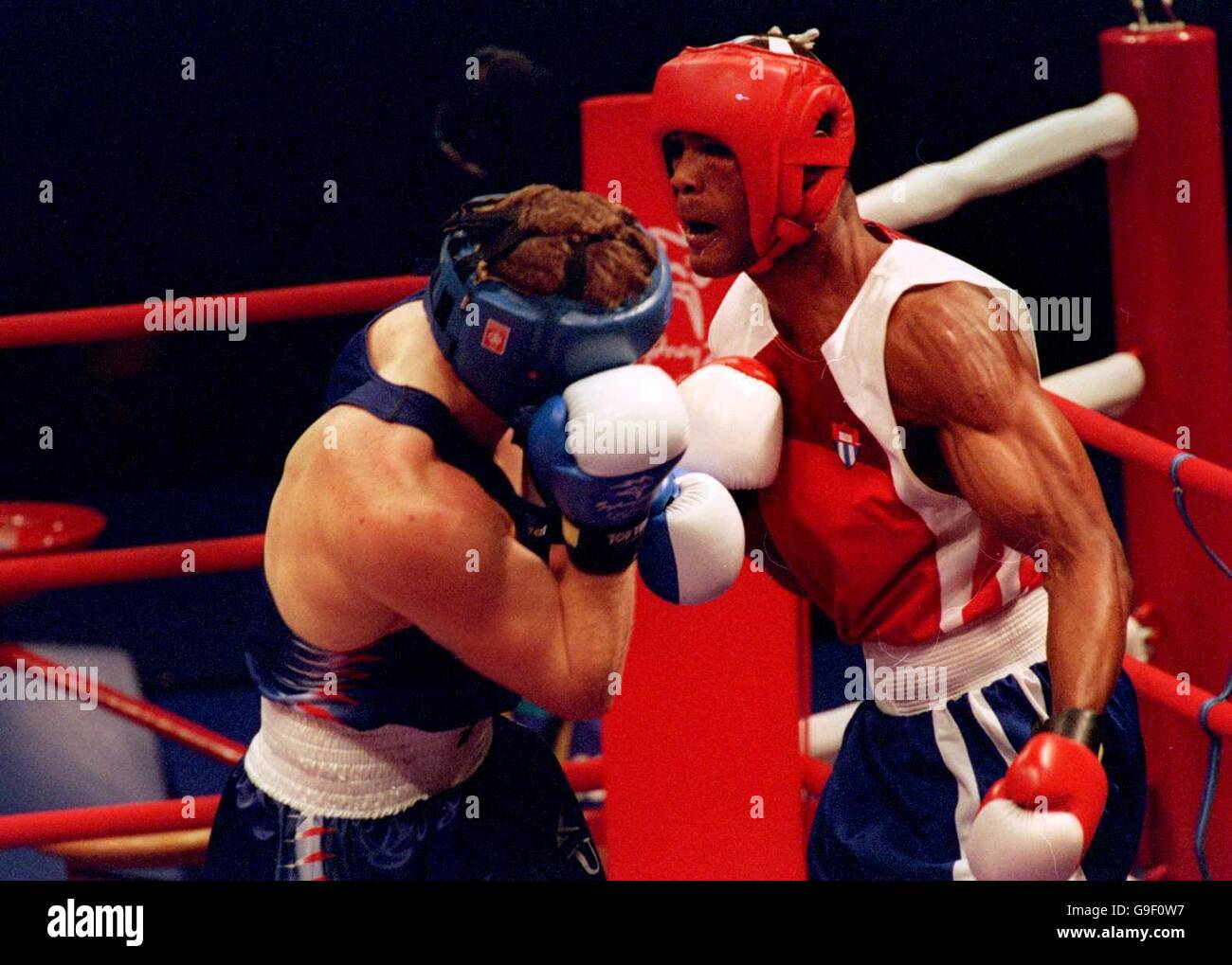 Sydney 2000 Olympic Games - Boxing - 91kg - Final Stock Photo - Alamy