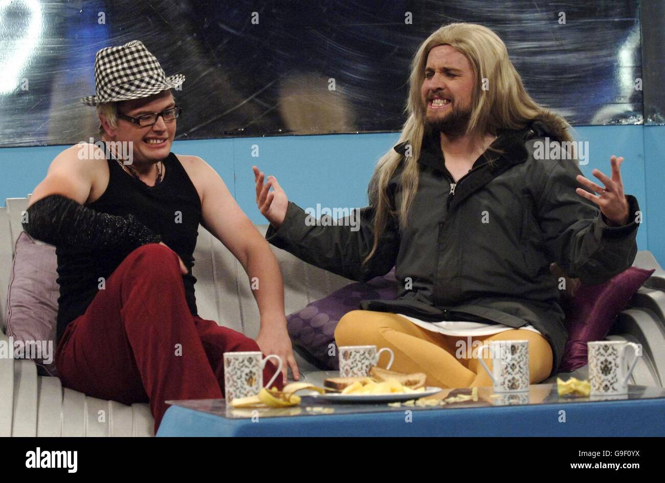 Rupert Everett filming the Friday Night Project Stock Photo - Alamy