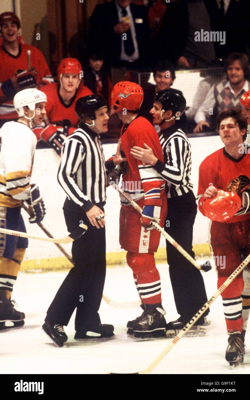 Referees calm down the streatham redskins hi-res stock photography and ...