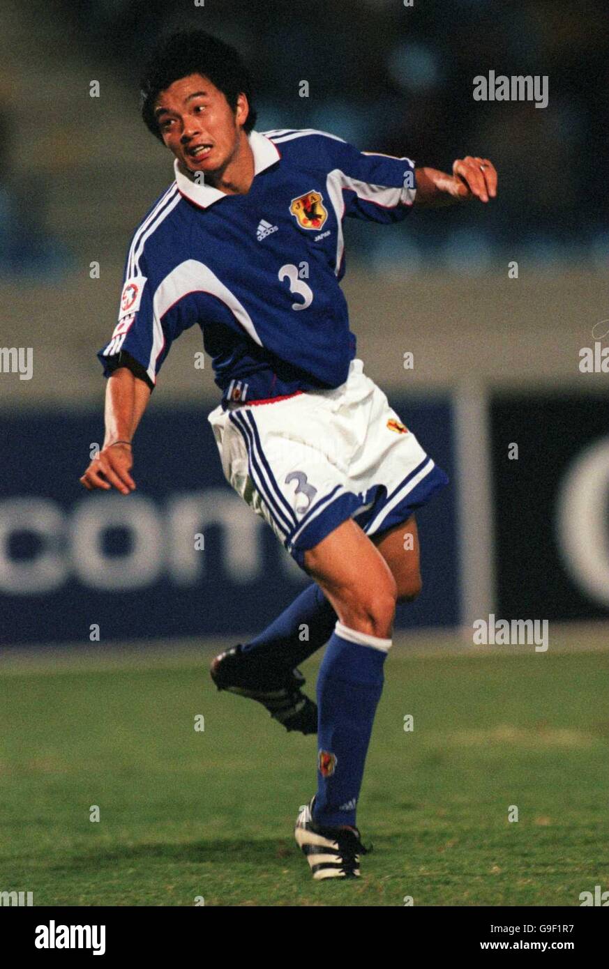Soccer asian cup 2000 semi final china v japan hi-res stock photography ...