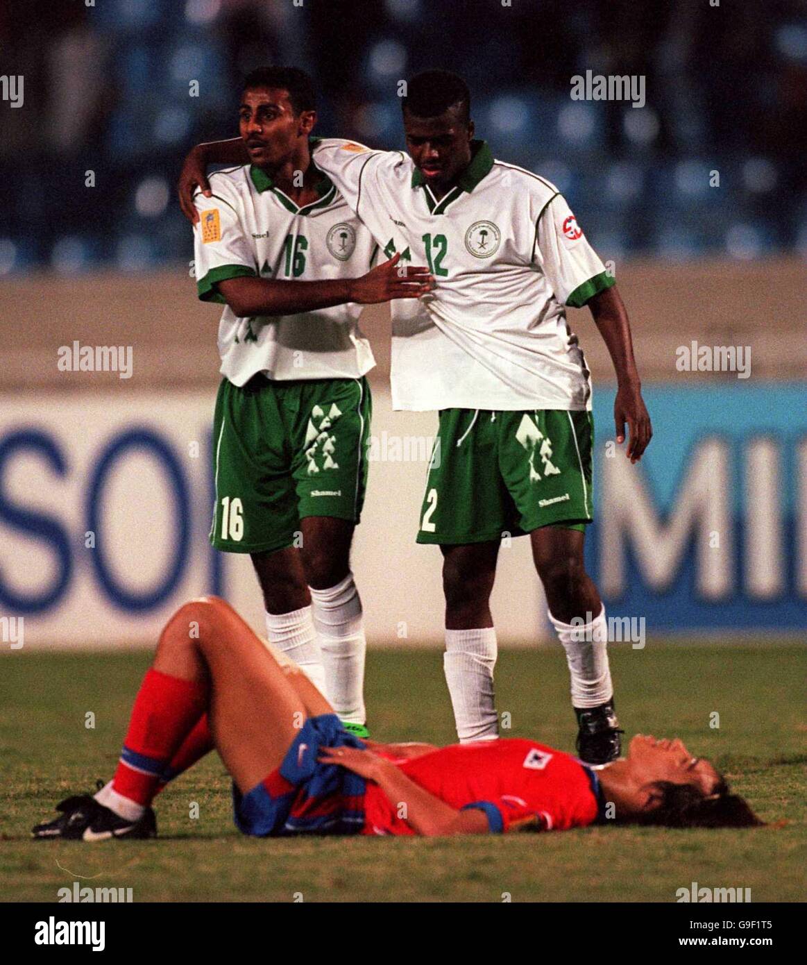 Soccer Asian Cup 2000 Semi Final Korea V Saudi Arabia High Resolution ...