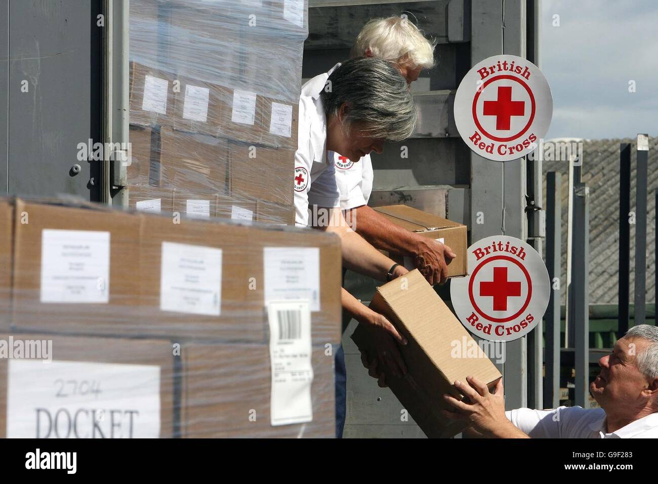 Red cross lebanon hi-res stock photography and images - Alamy