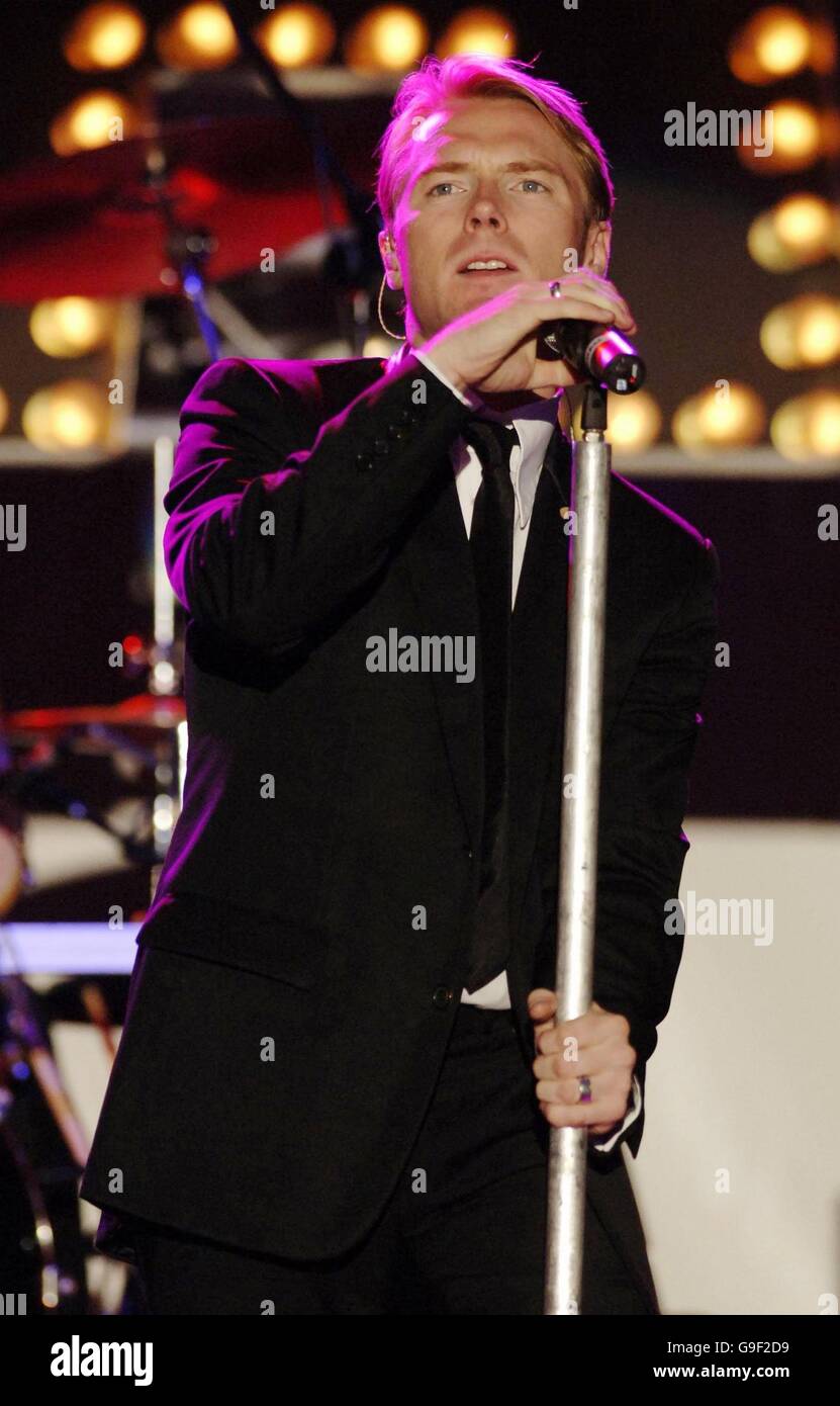 Irish singer Ronan Keating performing at Kenwood House in Hampstead ...