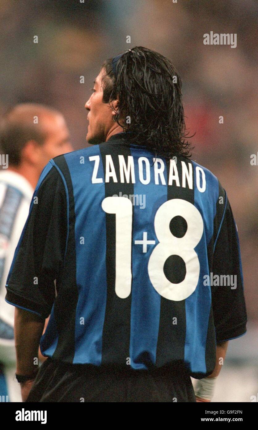 Italian Soccer - Serie A - Inter Milan v Napoli. Ivan Zamorano, Inter ...