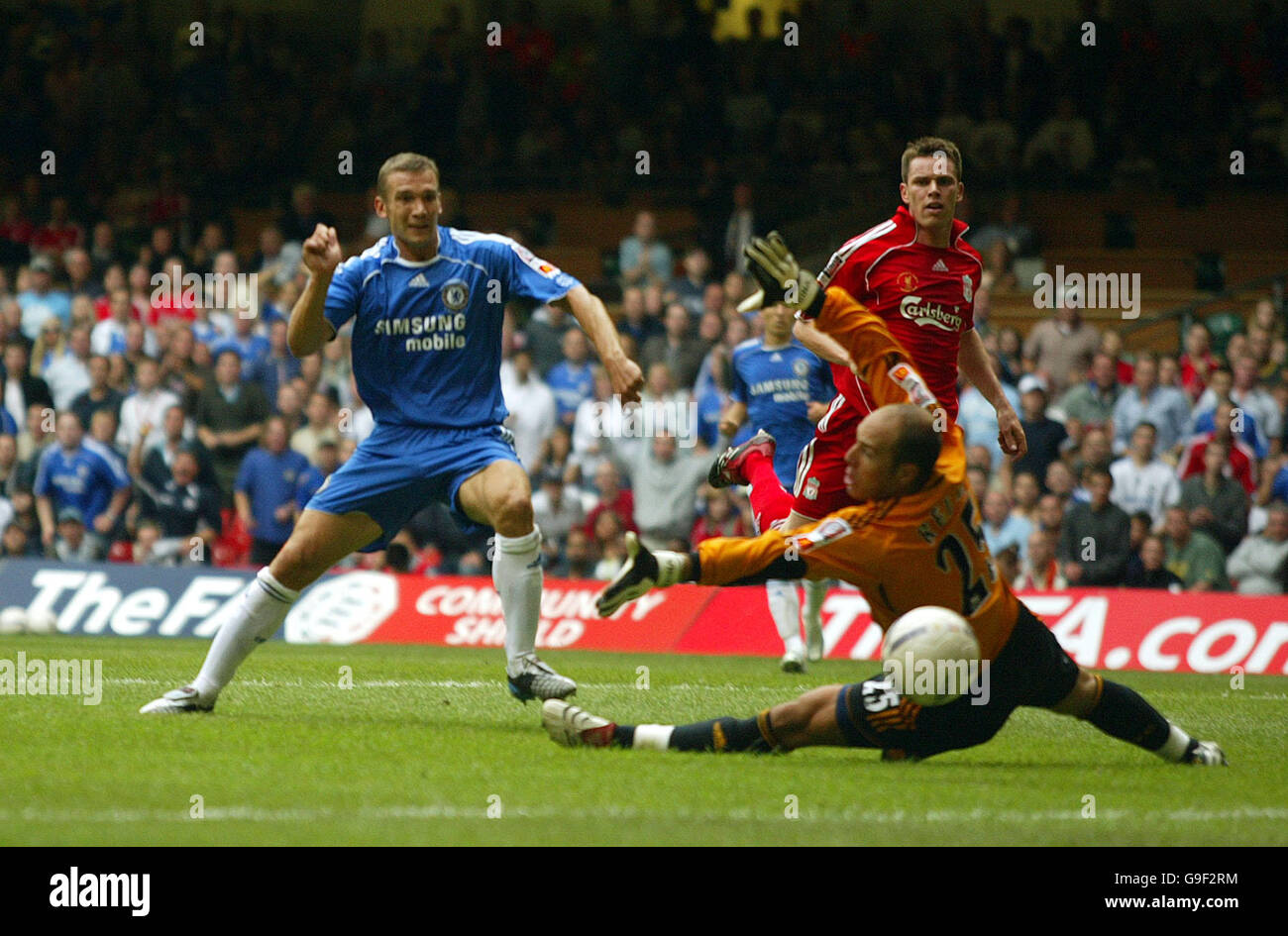 Soccer - FA Community Shield - Chelsea v Liverpool - Millennium Stadium ...