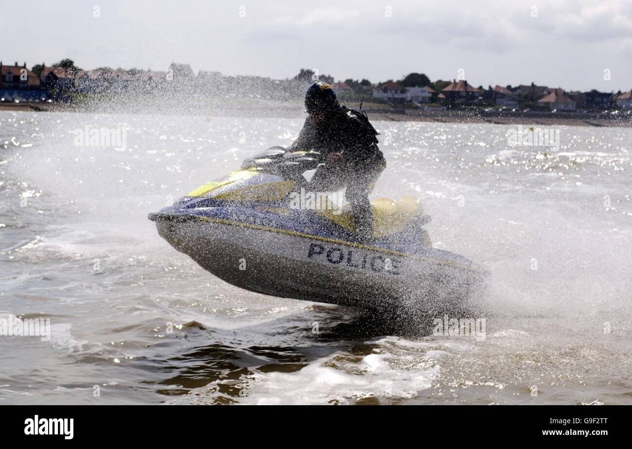 Kent police launch crime fighting jet ski hi-res stock photography and ...
