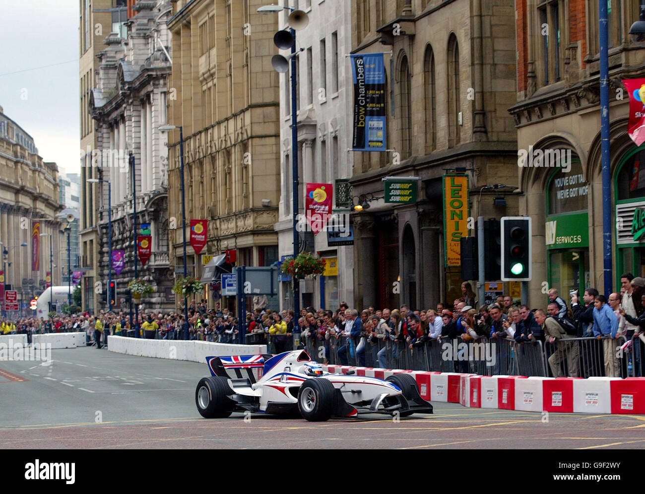 Motor Sport - A1 Grand Prix - Street Demonstration - Manchester. Great ...