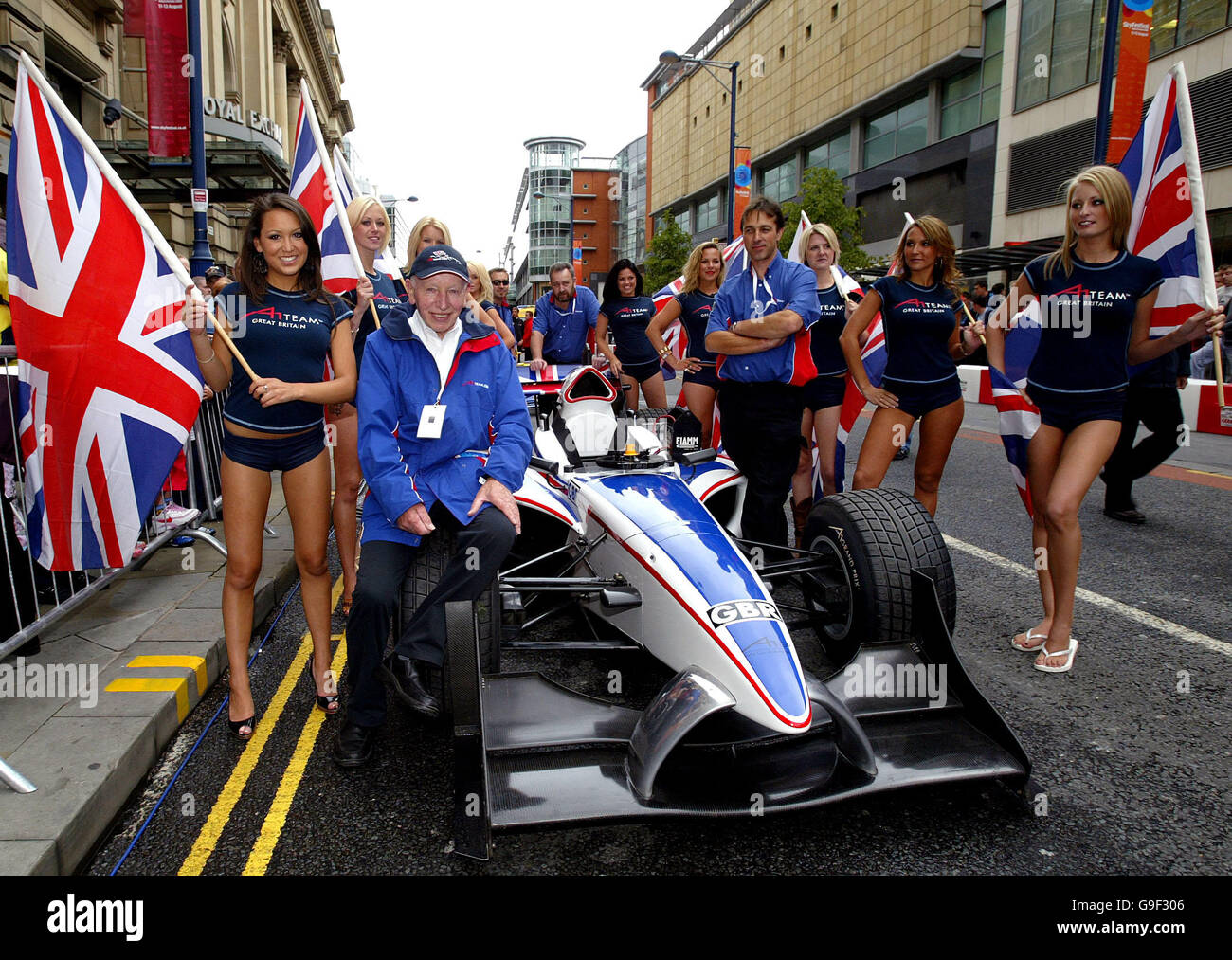Motor Sport - A1 Grand Prix - Street Demonstration - Manchester Stock ...