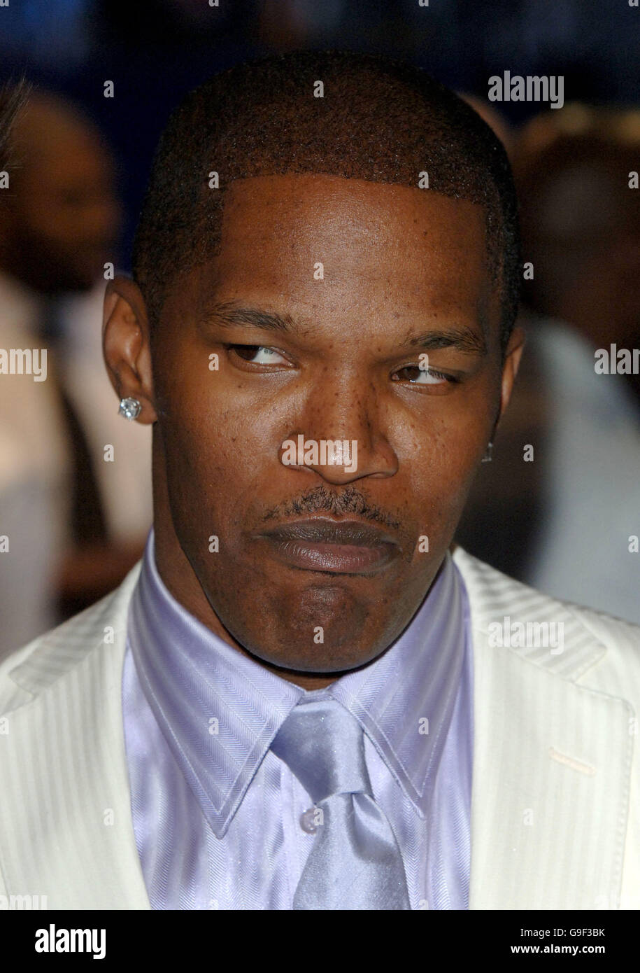 Jamie Foxx arriving for the European Premiere of Miami Vice, at the ...