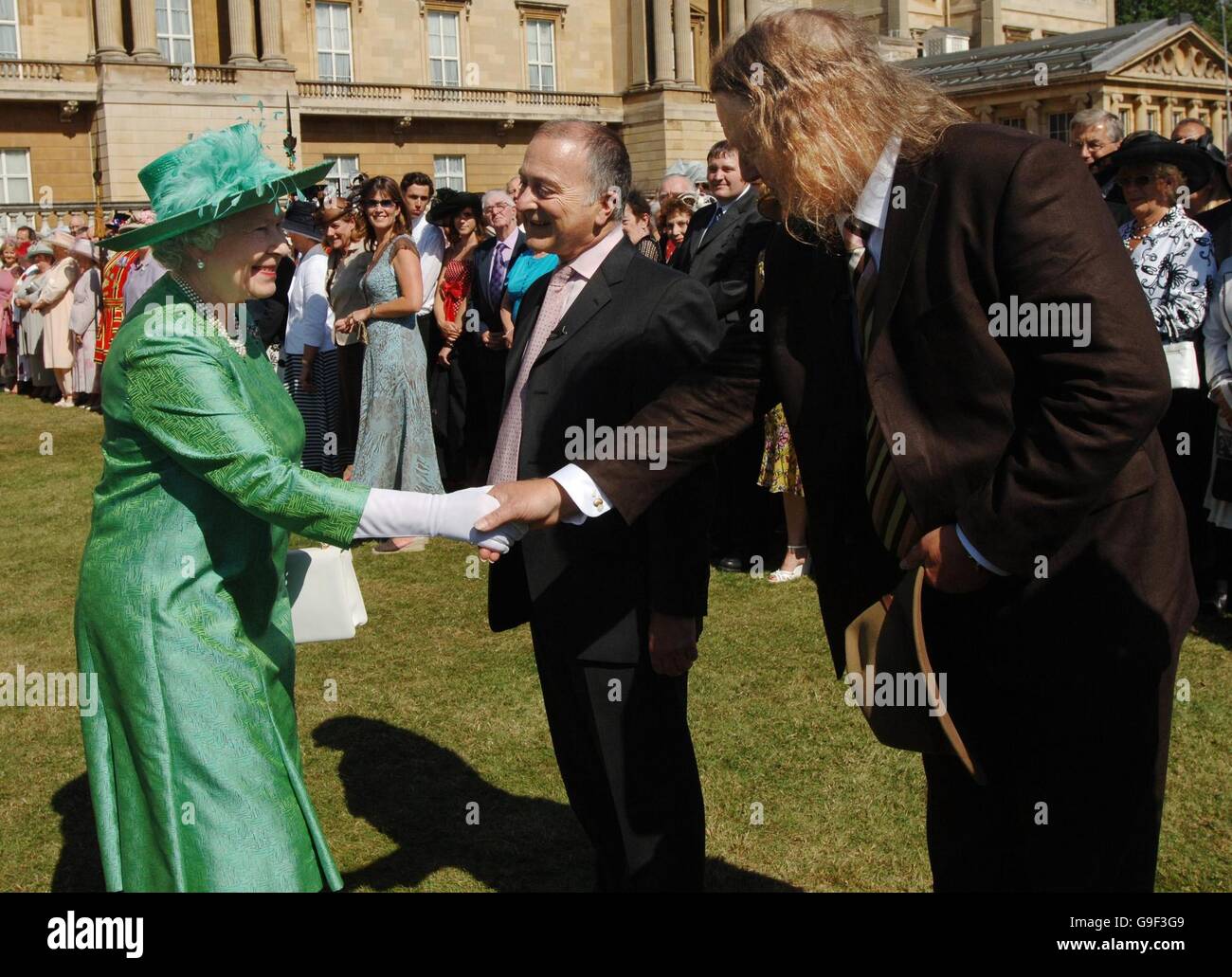 Queen meets Time Team Stock Photo - Alamy