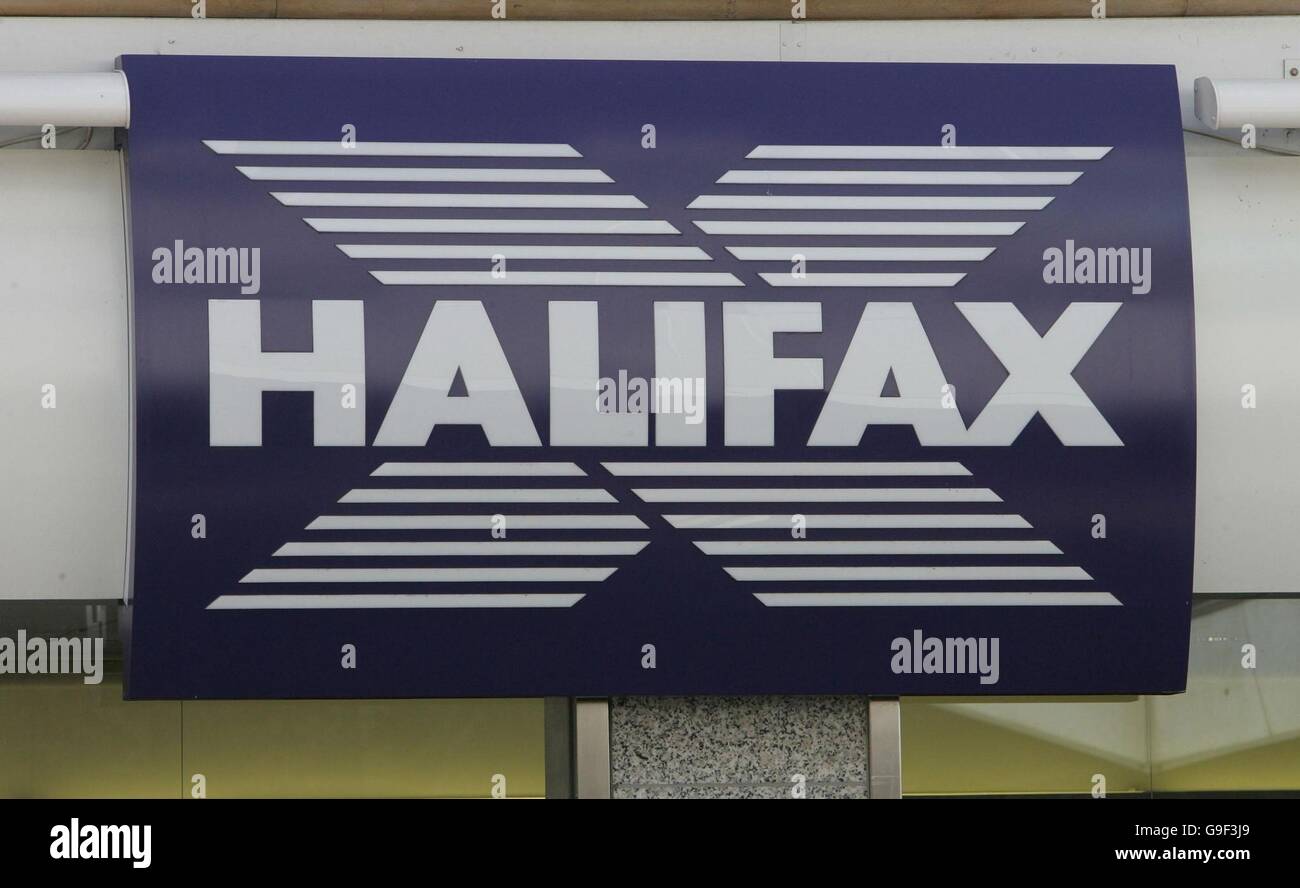 Halifax Logo Camberley, Surrey Stock Photo - Alamy
