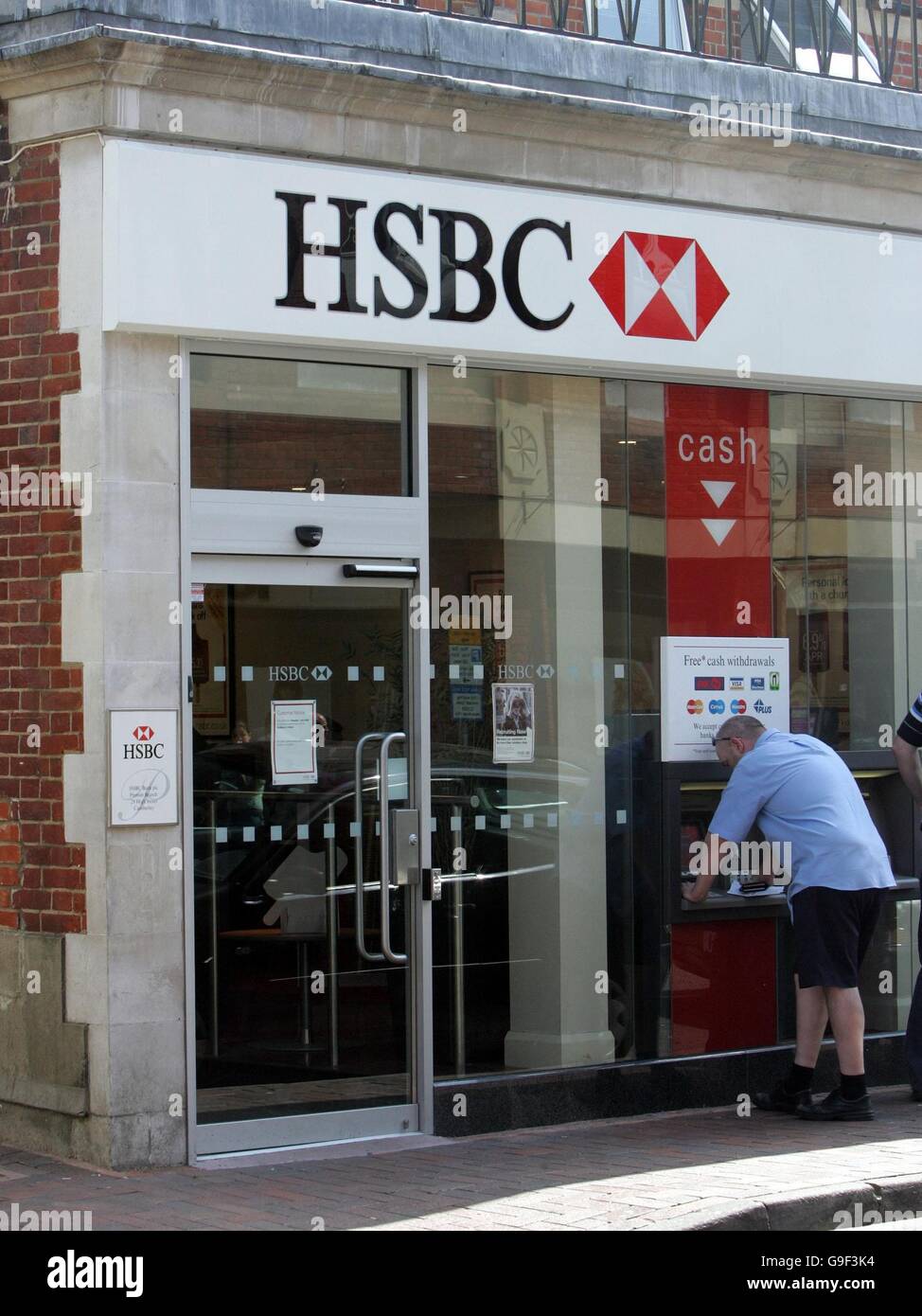 HSBC Bank Camberley, Surrey Stock Photo - Alamy