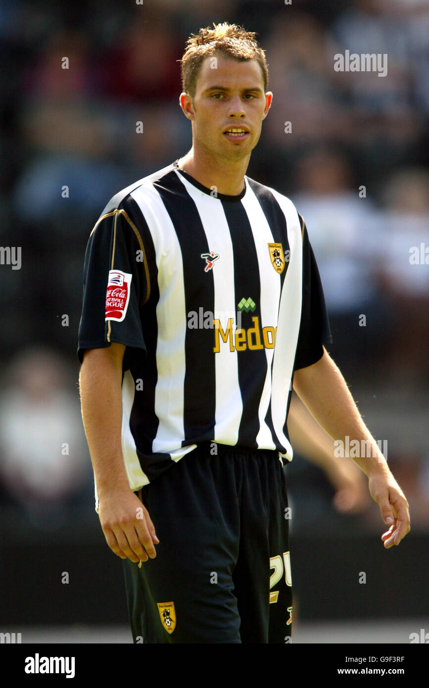 Soccer friendly notts county v coventry city hi-res stock photography ...
